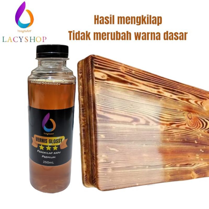 Jual Vernis Kayu Glossy Premium 250ML | Shopee Indonesia