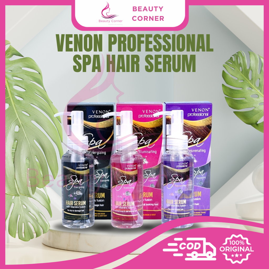 Jual Venon Professional SPA Hair Serum - 125ml | Shopee Indonesia