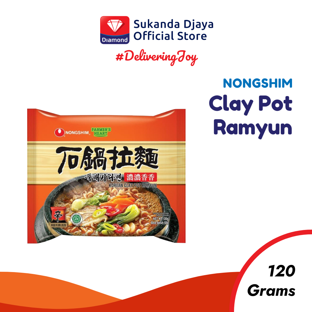 Jual Nongshim Mie Instan Clay Pot Ramyun 120 Gr | Shopee Indonesia
