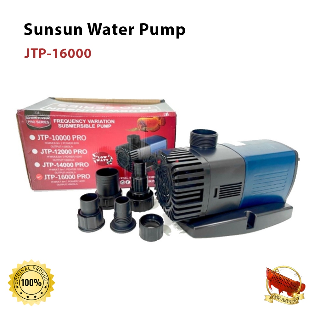 Jual Pompa Air Sunsun JTP 16000 Series Pompa Celup Low Watt aquarium ...