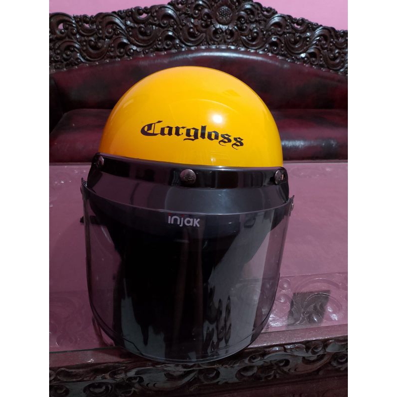 Jual helm cargloss warna kuning | Shopee Indonesia