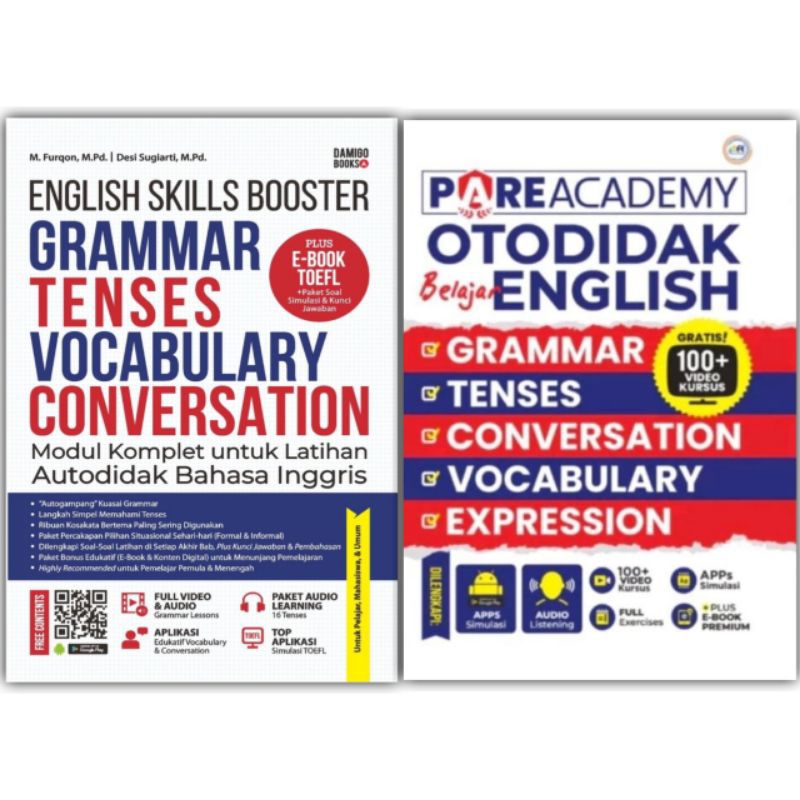 Jual Paket 2 Buku Bahasa Inggris Pare Academy Otodidak Belajar English ... Jual Paket 2 Buku Bahasa Inggris Pare Academy Otodidak Belajar English ...