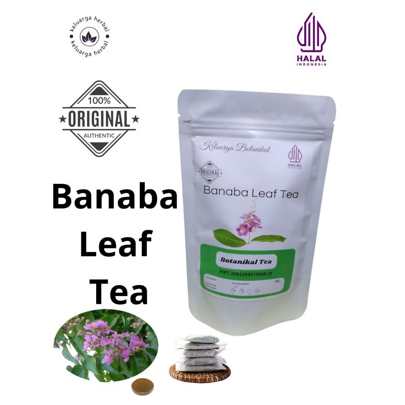 Jual TEH BANABA | TEH DAUN BUNGUR :BANABA LEAF TEA ISI 20 & 30 TEABAG ...