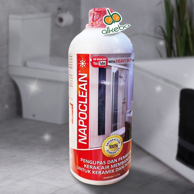 Jual Napoclean 1000 ml Merah Heavy Duty Pembersih Kerak Toilet | Shopee ...