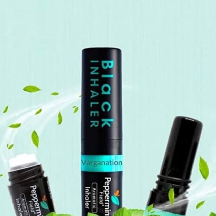 Jual Peppermint Field Black INHALER INHEALER 2in1 Thailand | Shopee ...