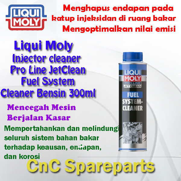 Jual Liqui Moly - injector cleaner PRO LINE JETCLEAN FUEL SYSTEM CLEANER BENSIN 300 ML | Shopee ...