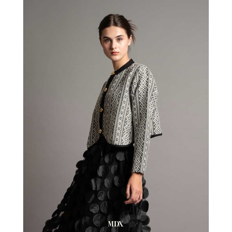 Jual Archer Crop Top / Outer Tweed Wanita - MDXCLOTHING | Shopee Indonesia