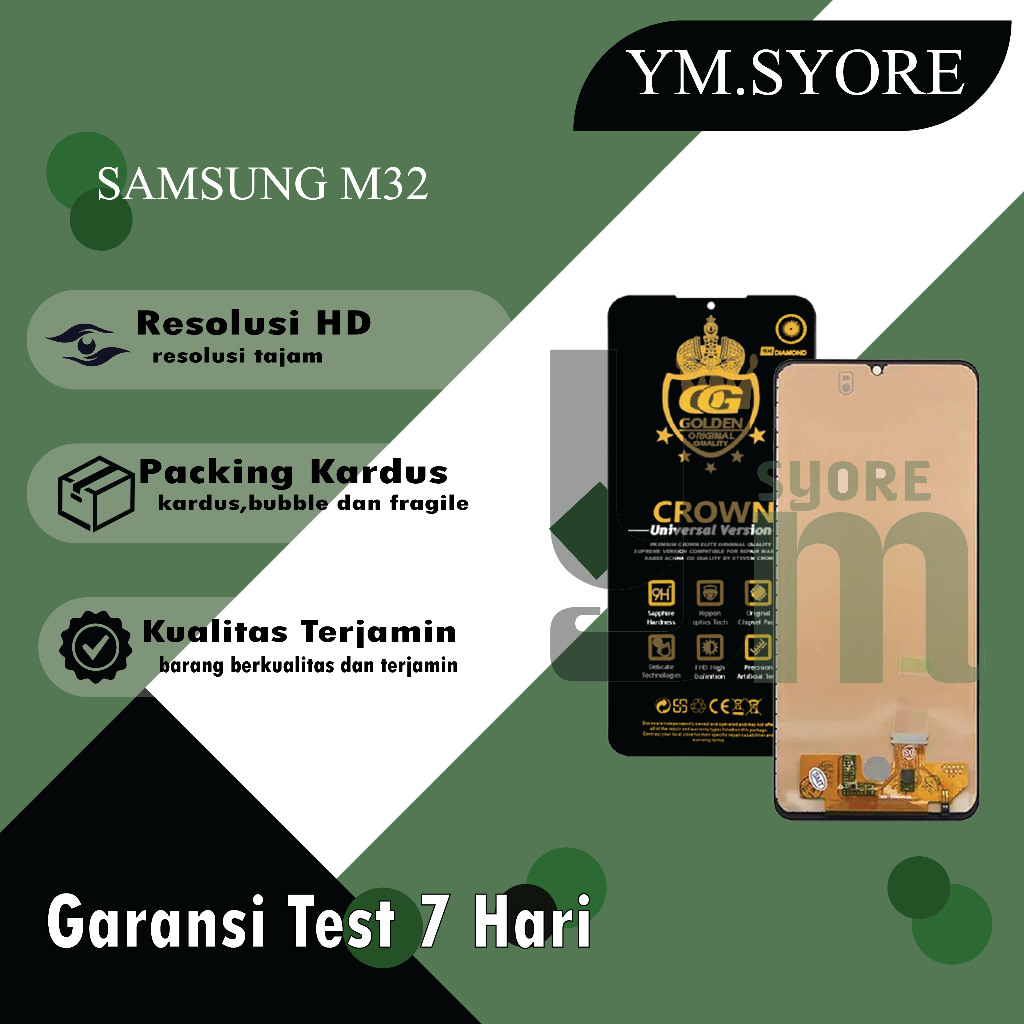 Jual LCD SAMSUNG M32 4G / M325F FTOUCHSCREEN ULLSET COMPLETE ORIGINAL ...