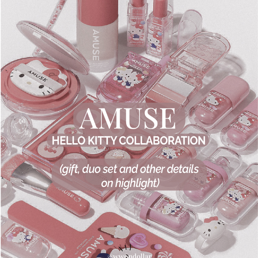 Jual pre order - amuse x hello kitty collection | bebe tint, jel fit ...