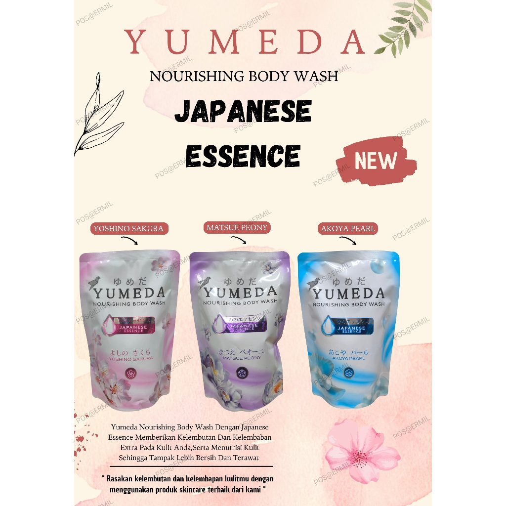 Jual YUMEDA BODY WASH 400 ML (POUCH) | Shopee Indonesia