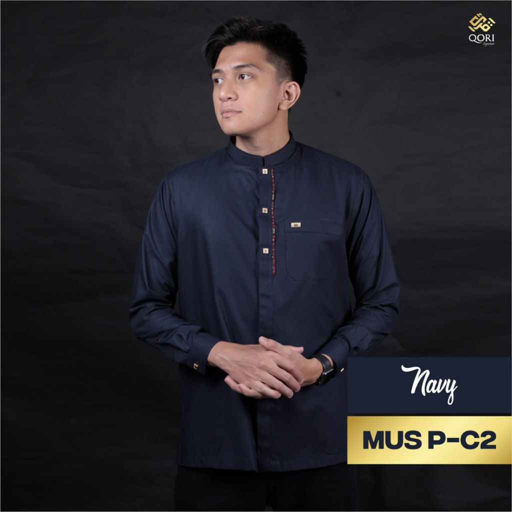 Jual Qori Apparel Signature Abu Musa Al Asyari Baju Koko Premium Lengan ...