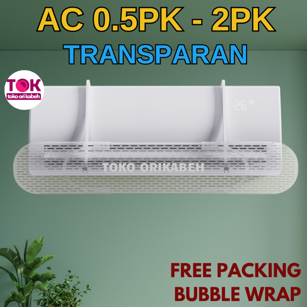 Jual Reflektor AC Cover Penahan Angin AC Rumah Kamar Talang AC ...