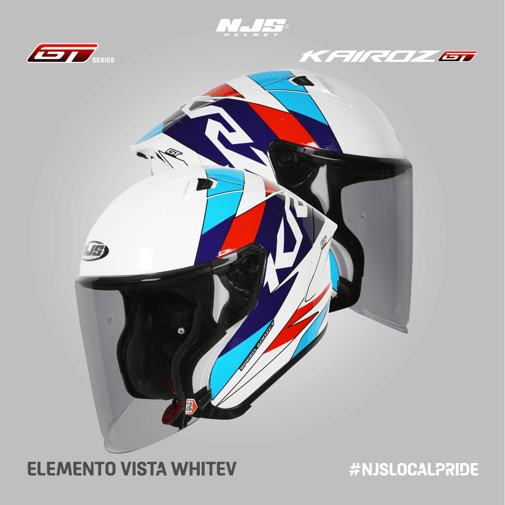 Jual NJS Kairoz GT Elemento - Vista White | Shopee Indonesia