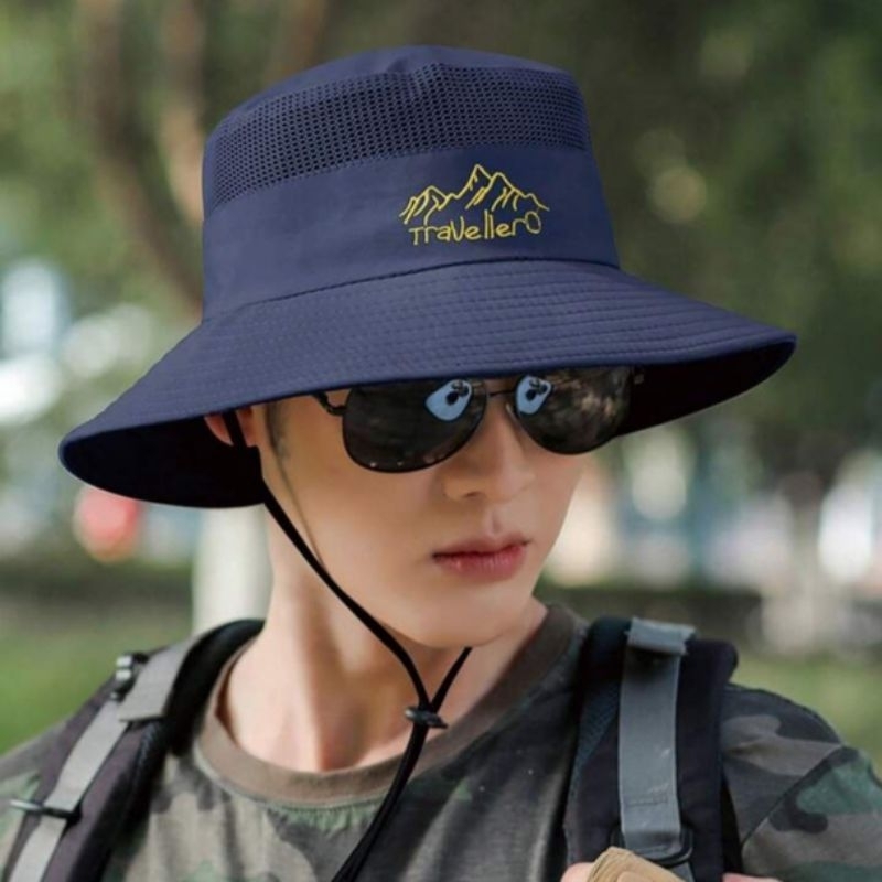 Jual Topi Bucket Hat Gunung / Rimba Gunung / Topi Pancing / Topi ...
