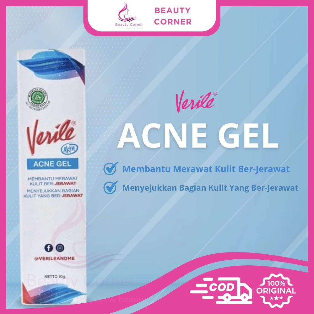 Jual Verile Acne Gel - 10g | Shopee Indonesia