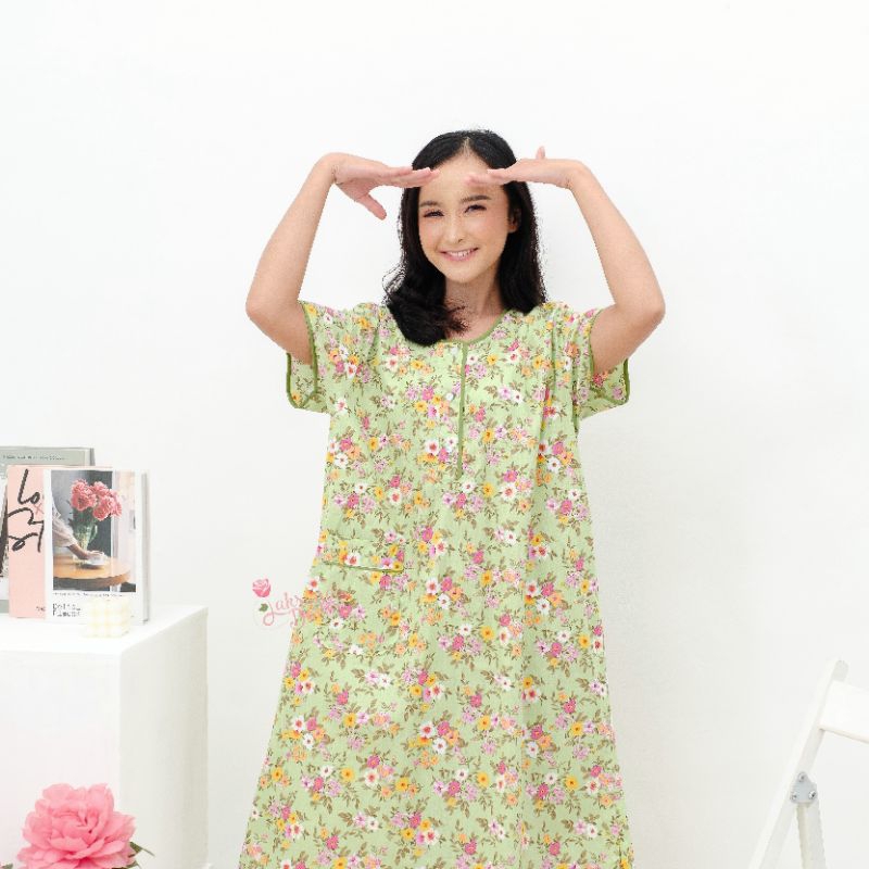 Jual Daster Bahan Katun Jepang Tebal Adem Premium Lengan Pendek Lady ...