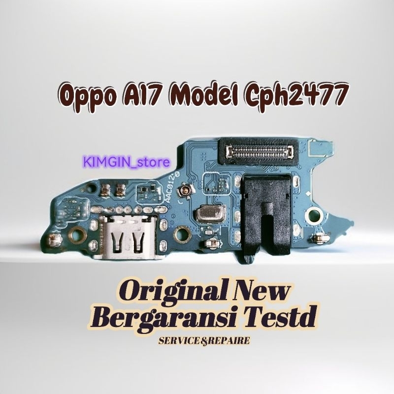 Jual Konektor Cas Papan Konektor Cas Mic Oppo A17 Cph2477 | Shopee ...