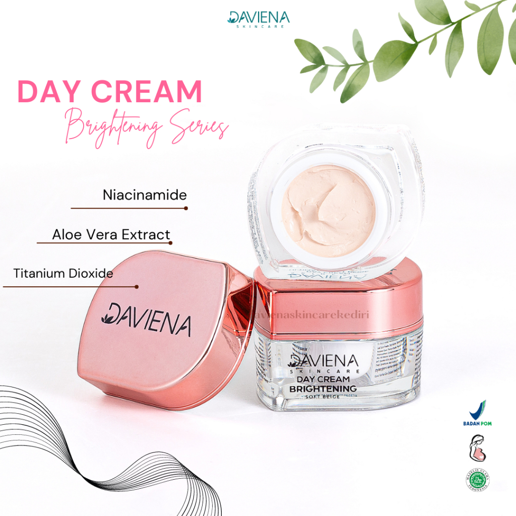 Jual (OFFICIAL DAVIENA) DAY CREAM GLOWING SERIES DAVIENA ORIGINAL ...