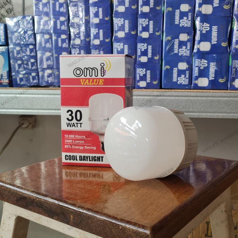 Jual lampu bohlam led 30 watt OMI Value / led 30w / led 30watt | Shopee Indonesia
