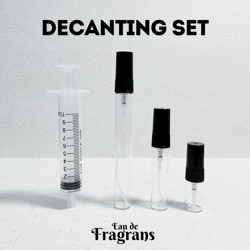 Jual Decanting Set Suntikan Parfum + Botol Spray Parfum | Shopee Indonesia