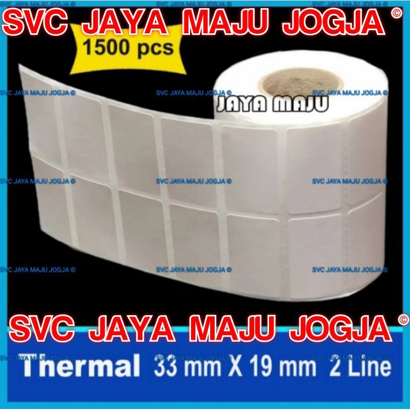 Jual [ ARGOX ] 33 X 19 THERMAL - 2 LINE - FACE OUT - ISI 1.500 PCS ...