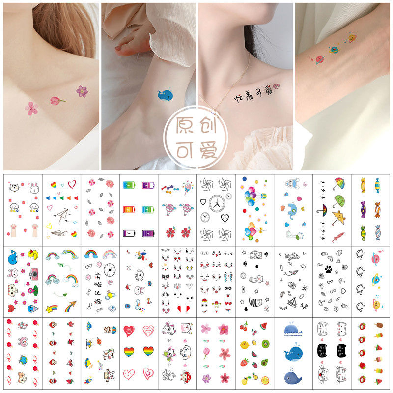 Jual TERMURAH 30 pcs Tato anak berwarna KODE SY - Tatto Temporer kartun ...