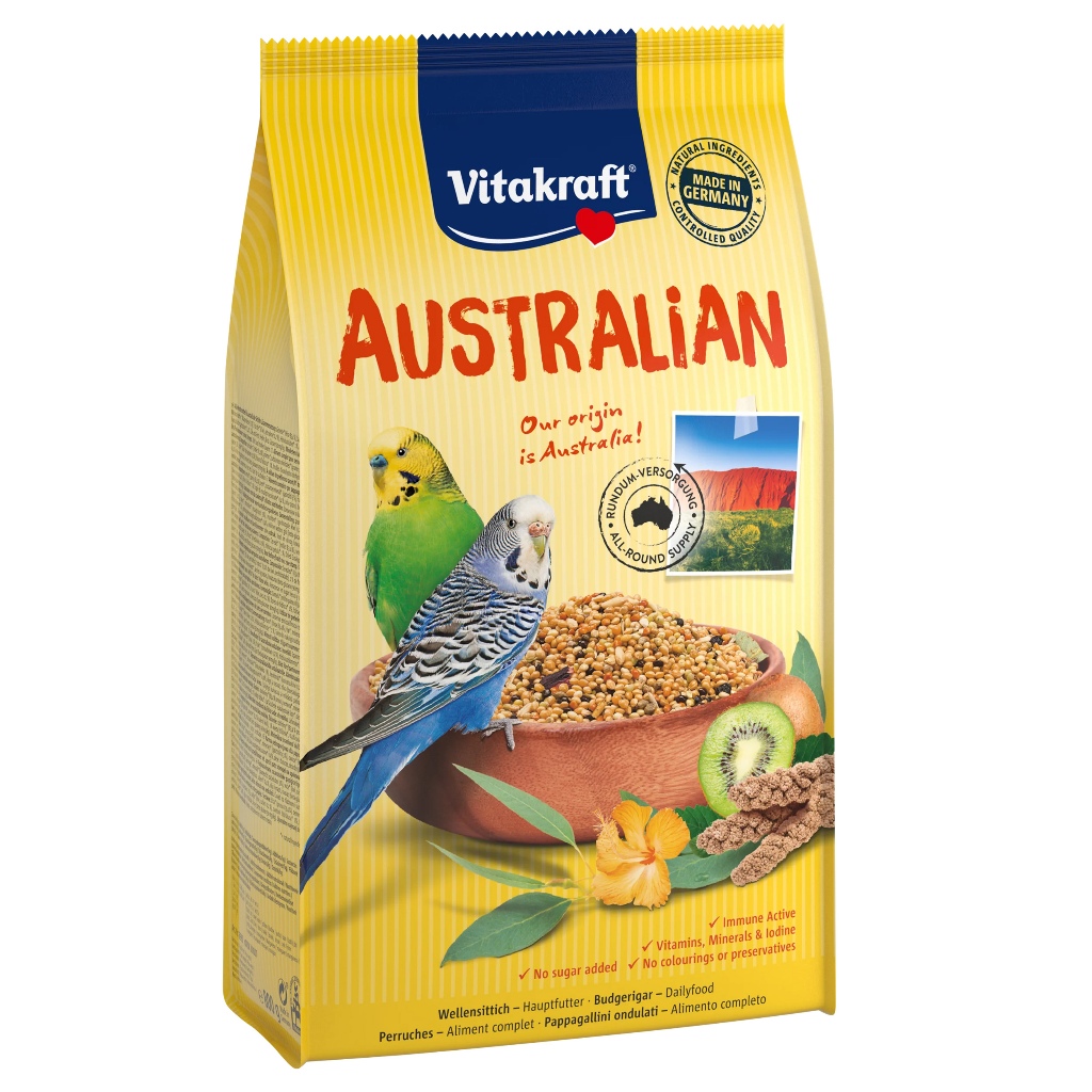 Jual Australian for Budgies 800 gr. Makanan Burung Parkit Australia ...