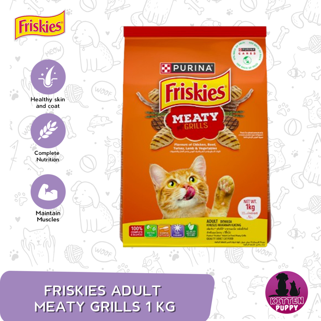 Jual Makanan Kucing Friskies Meaty Grills 1 Kg | Shopee Indonesia Jual Makanan Kucing Friskies Meaty Grills 1 Kg | Shopee Indonesia