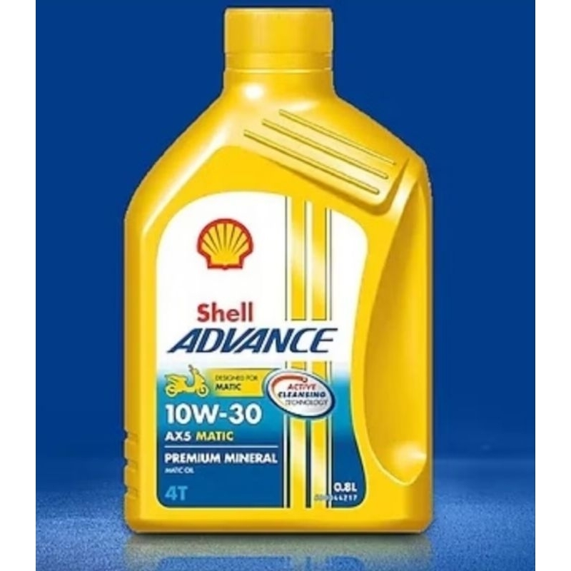 Jual Shell Advance 10w - 30 Ax5 Matic 800ml | Shopee Indonesia