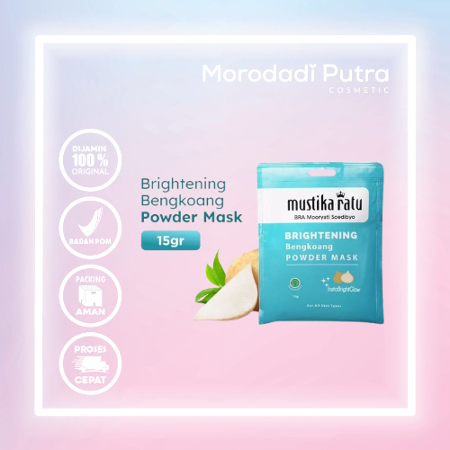 Jual Mustika Ratu Bengkoang Powder Mask (6300) | Shopee Indonesia