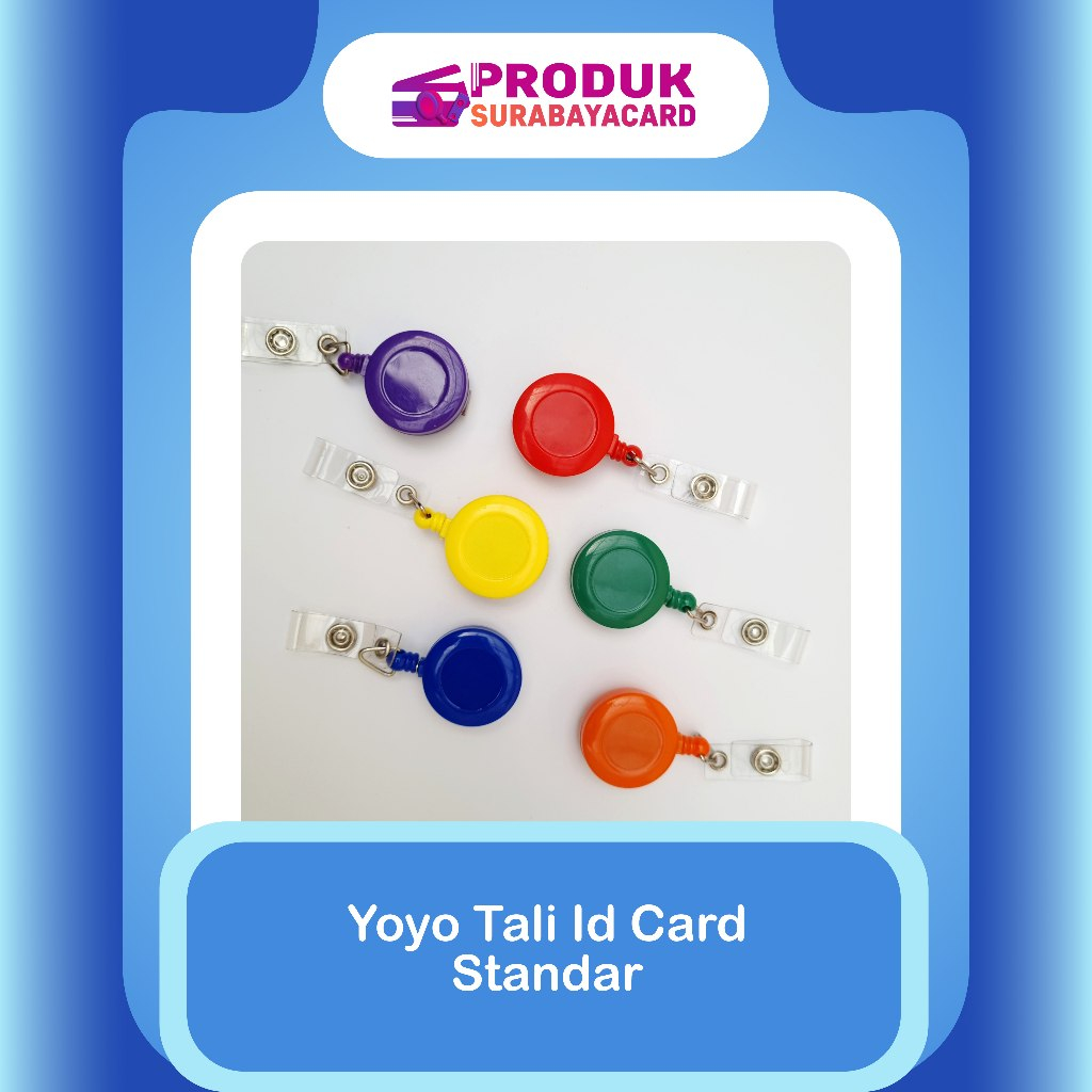 Jual Yoyo Tali Id Card Gantungan ID CARD Hang Tag Name Tag Standard ...