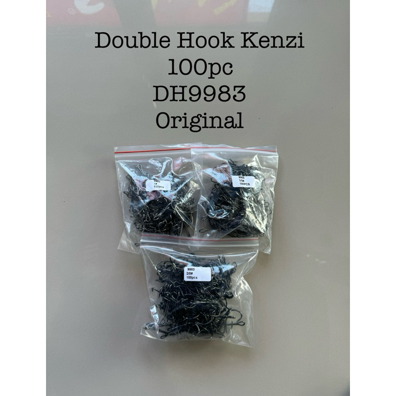 Jual Double Hook Kenzi DH9983 100pc | Shopee Indonesia