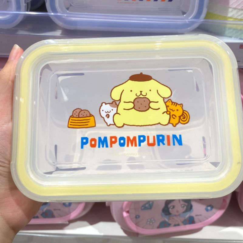 Jual MINISO x Sanrio Kotak Makan Tempat Makan Lunch Box Pompompurin ...