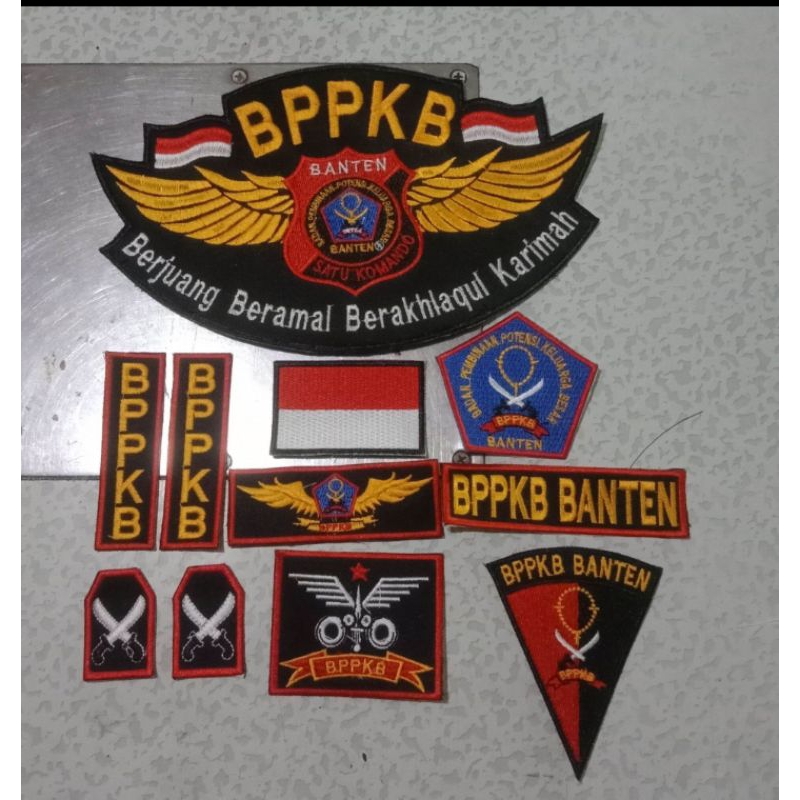 Jual LOGO ATRIBUT BORDIR BPPKB BANTEN SATU SET | Shopee Indonesia Jual LOGO ATRIBUT BORDIR BPPKB BANTEN SATU SET | Shopee Indonesia
