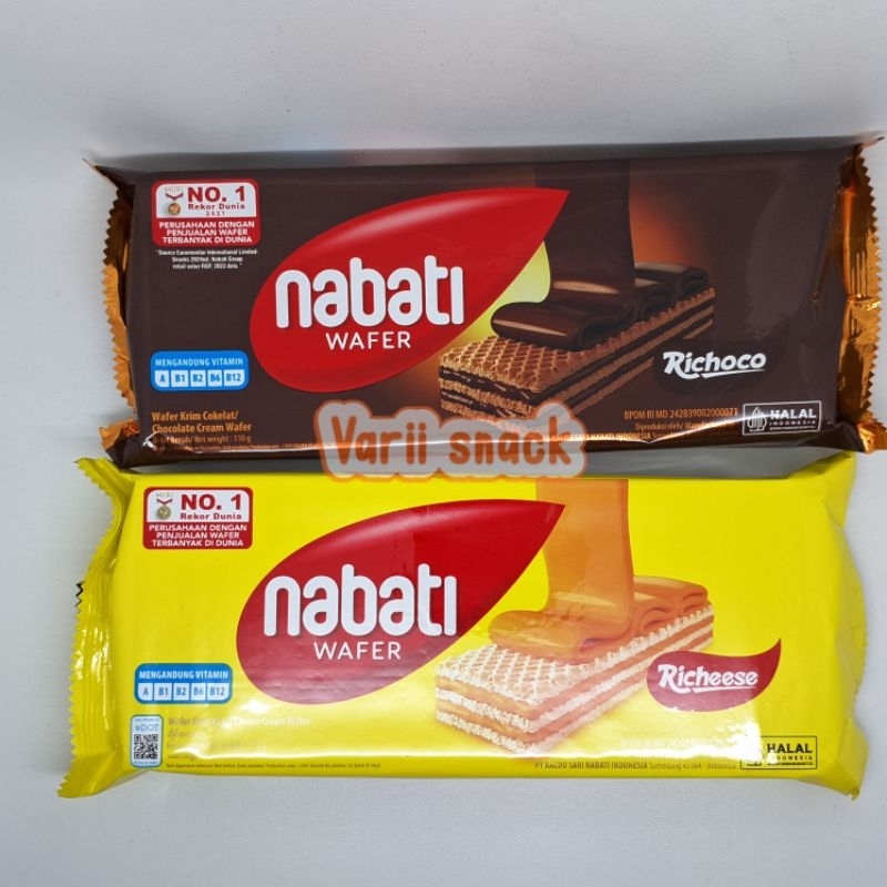 Jual Nabati Wafer Richeese Richoco 110 gr | Shopee Indonesia