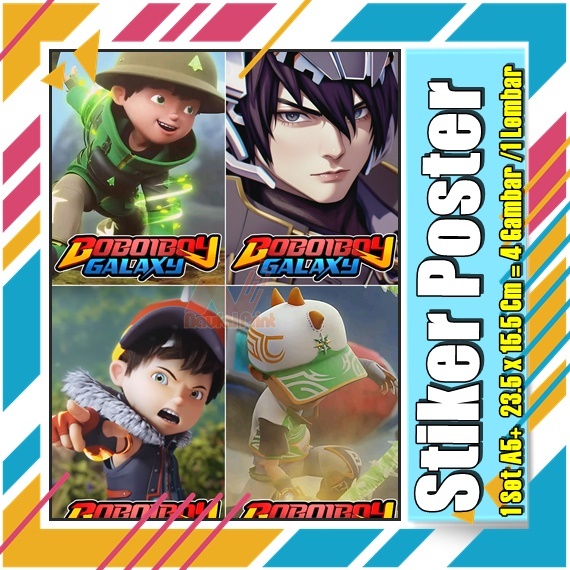 Jual Stiker Poster A3 A3+ A4 Sticker Vinyl Artpaper 260 Cromo boboi ...