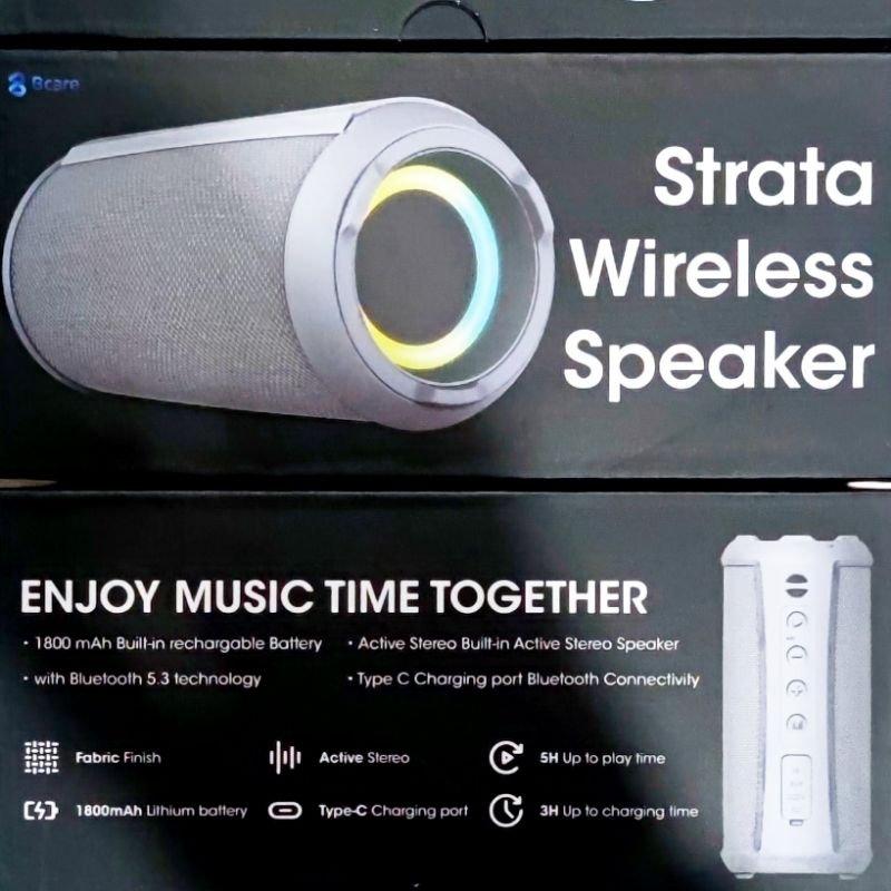 Jual Bcare Wireless Boetooth Speaker Original Garansi Resmi Strata ...