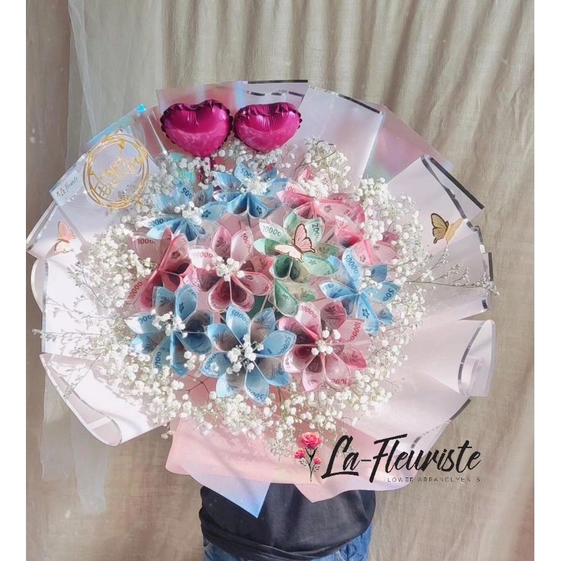 Jual Buket Model Star | Rangka Buket | Pembuatan Buket | Money Bouquet ...