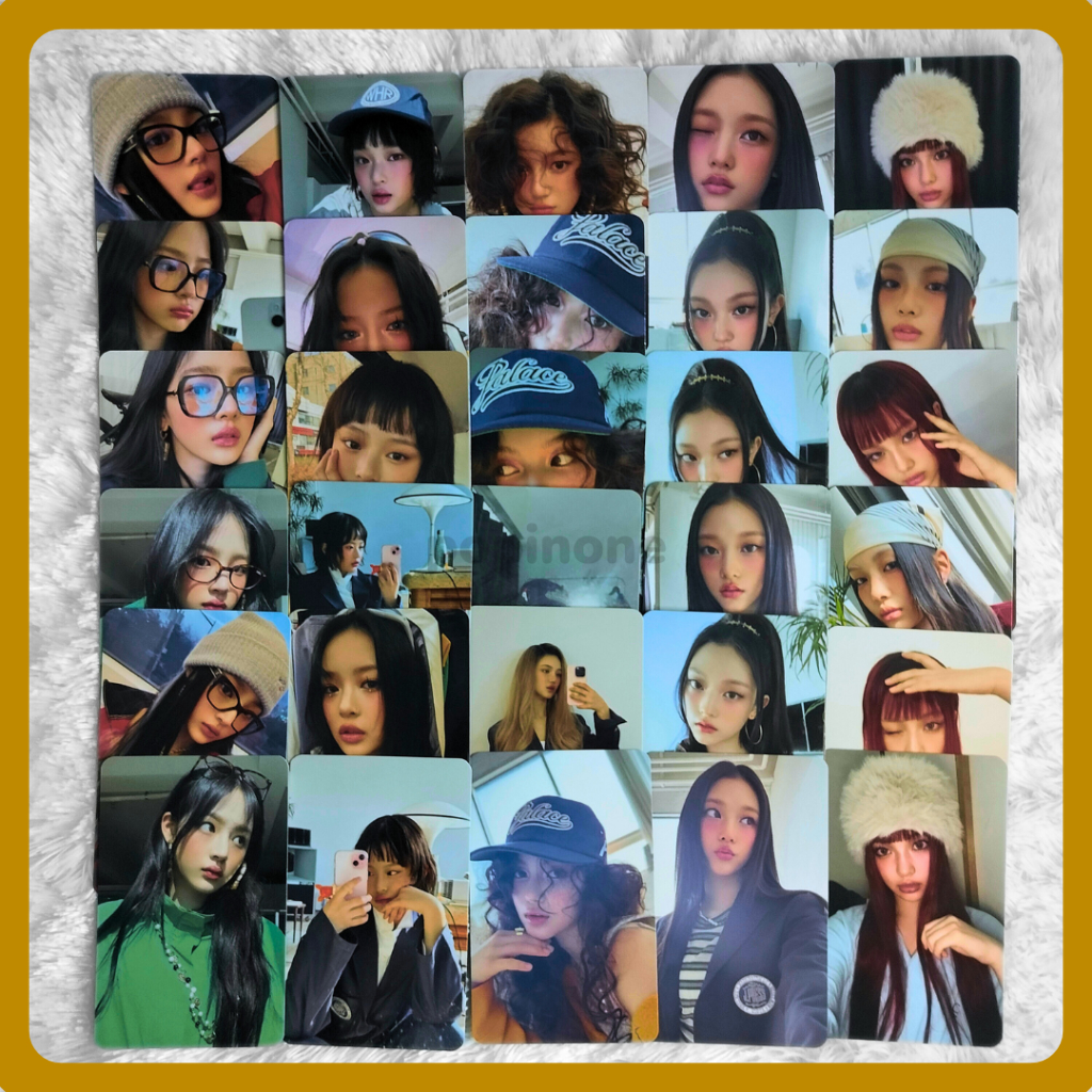 Jual PC PHOTOCARD OFFICIAL NEWJEANS HOW SWEET ALBUM WEVERSE VERSI A B C ...