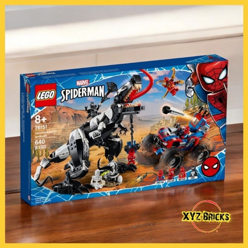 Jual LEGO 76151 - Marvel Super Heroes Venomosaurus Ambush | Shopee ...