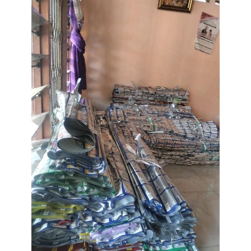 Jual Plastik daur ulang bahan kerajinan 10 lembar | Shopee Indonesia