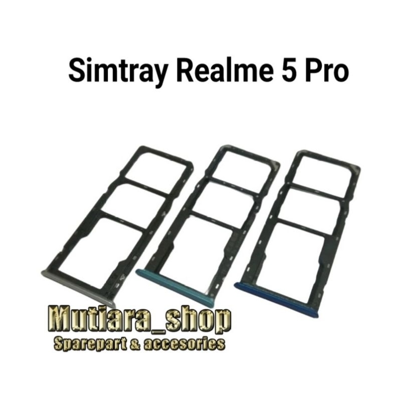 Jual SIMTRAY / SLOT SIM / TEMPAT SIM CARD REALME 5 PRO | Shopee Indonesia