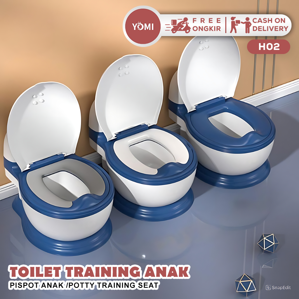 Jual YOMI Toilet Training Anak H02/ Pispot Anak /Potty training seat ...