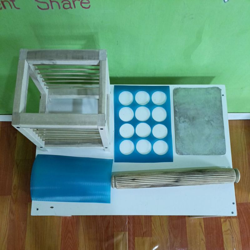 Jual SATU SET KECIL ( ALAT PRODUKSI OPAK MINI UKURAN PANCI ) | Shopee ...