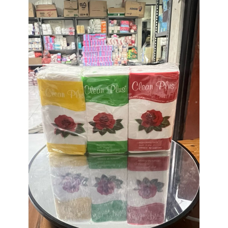 Jual Tissue hangky clean plus / tissue saku, 1 pack isi 6 pcs | Shopee ...