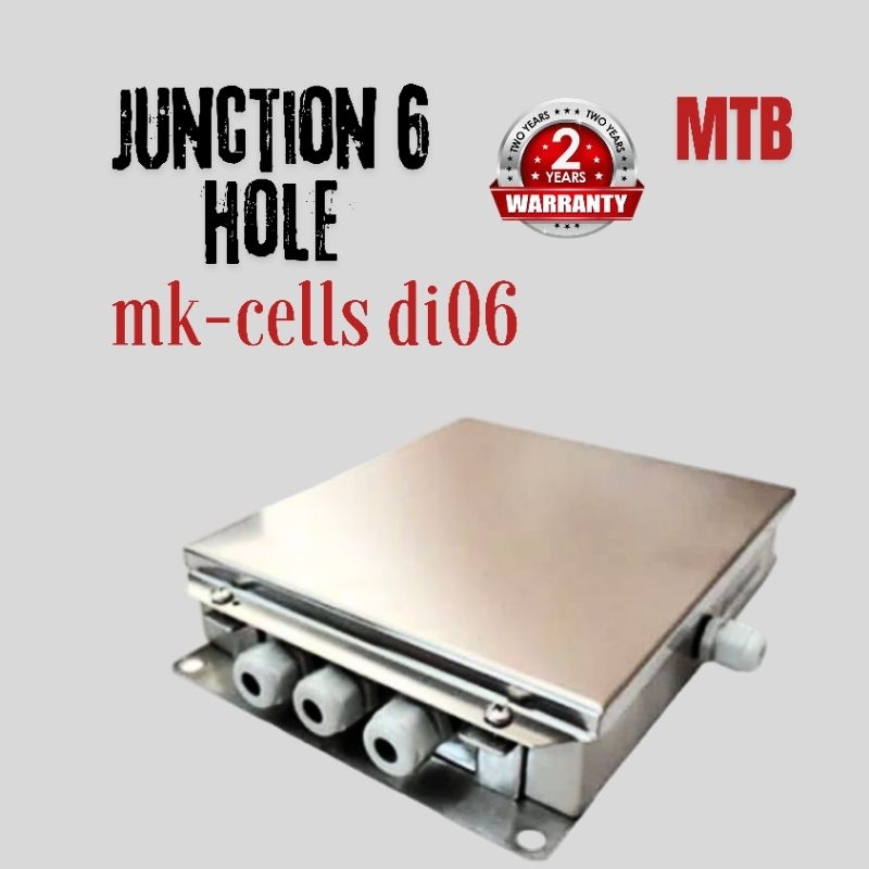 Jual junction box 6 hole/mk-cells di06 hole, digital 6hole | Shopee ...