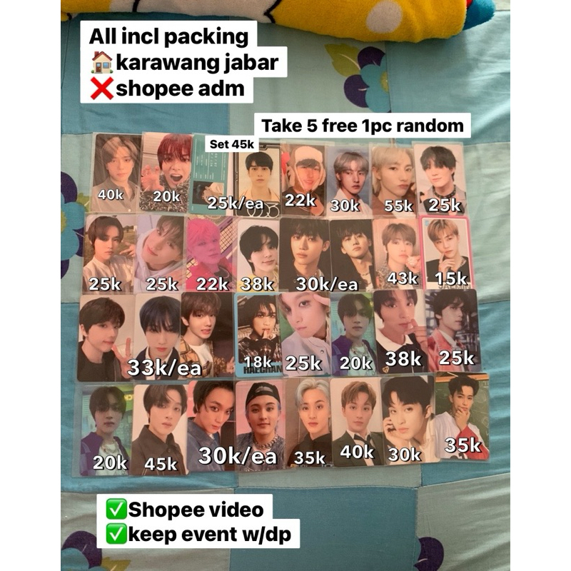 Jual PC JENO LAUNDRY GLIMO BLANC DIVA SELCA JAEMIN KONSEP TC SG24 PINK ...