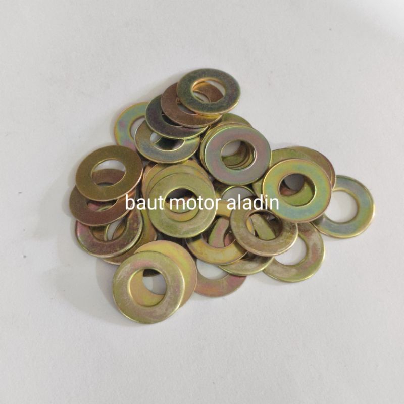 Jual Ring Plat 12/M8 Kuning (100 pcs) | Shopee Indonesia