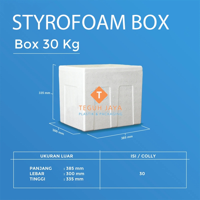 Jual Styrofoam Gabus Box AG 30 Sterofoam Box 38,5 x 30 x 33,5 Kotak ...