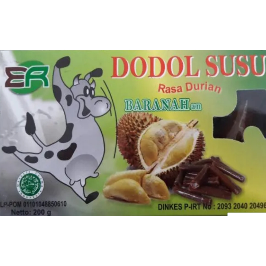 Jual Dodol susu durian Barokah 200 gram | Shopee Indonesia